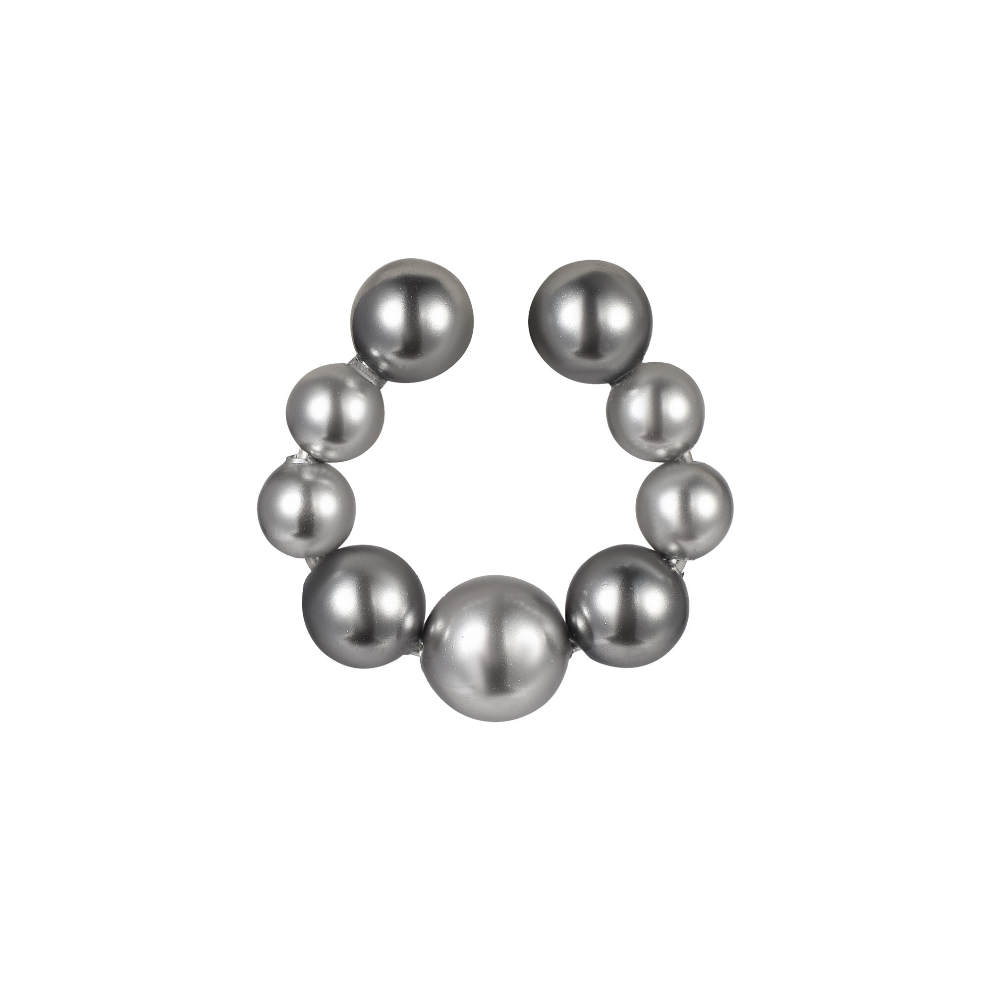 Моносерьга, жемчуг Swarovski синтетический