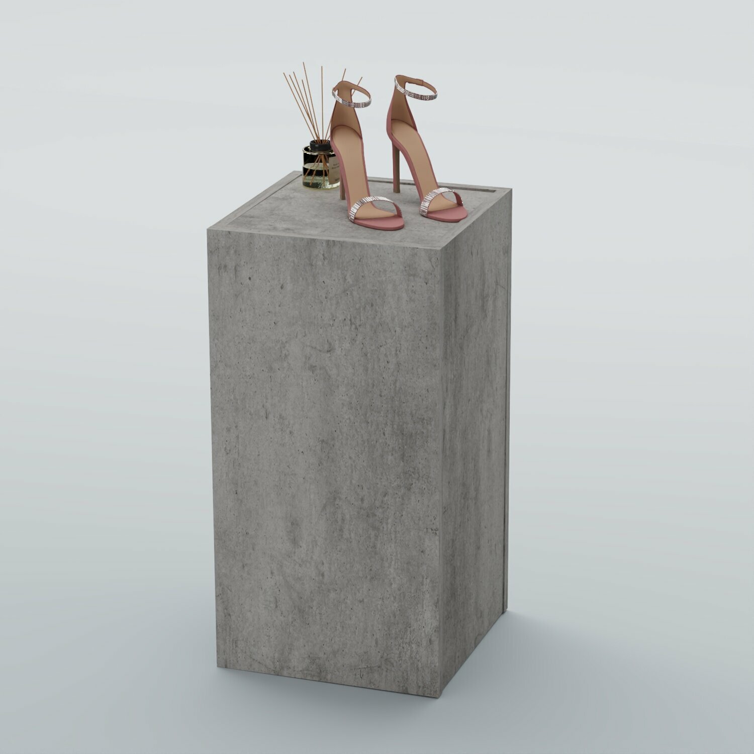 Демо-стенд Ступень №2, Бетон Чикаго светло-серый F186 ST9