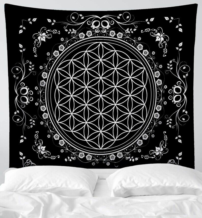 Гобелен Цветок жизни медитация священная