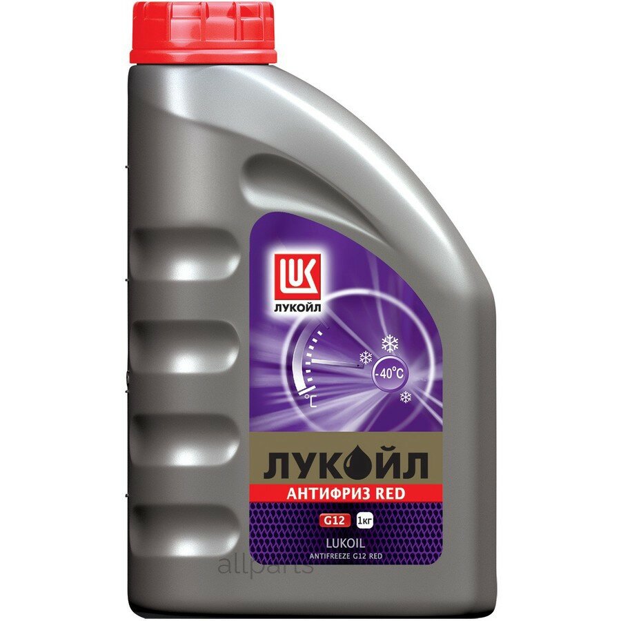 LUKOIL 227392 LUKOIL G12 (1L) антифриз! G12 красный 1л\