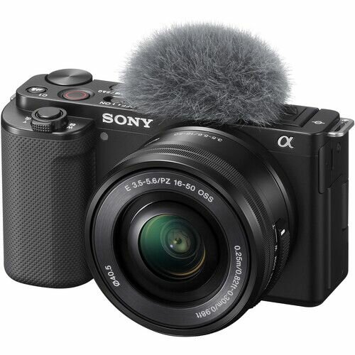 Фотоаппарат Sony Alpha ZV-E10 Kit 16-50mm Black русский меню RU