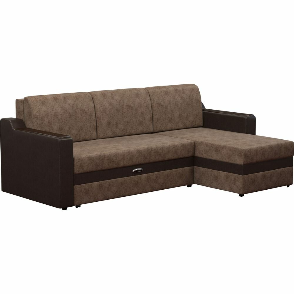 Угловой диван МебелПром Наташа У 190 ДН прямой 19