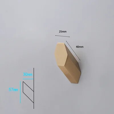 Латунные настенные крючки prism