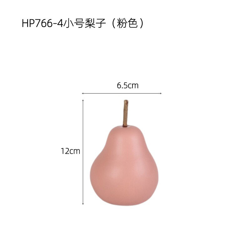 Свежий керамический грушевидный орнамент в стиле Nordic INS, декор для дома, креативное украшение для гостиной и офиса, оптовая продажа