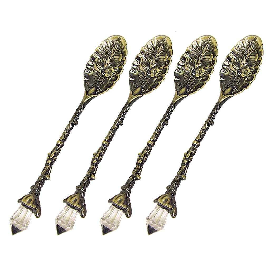 Кирситовая ложка в антикварном стиле, Бронза