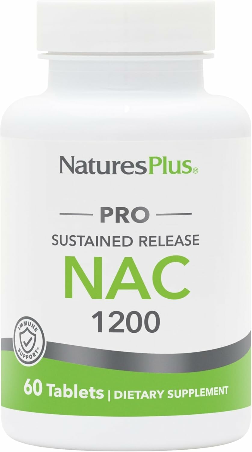 NaturesPlus Pro Nac 1200 mg (60 капсул.) (600 мг на капсулу)