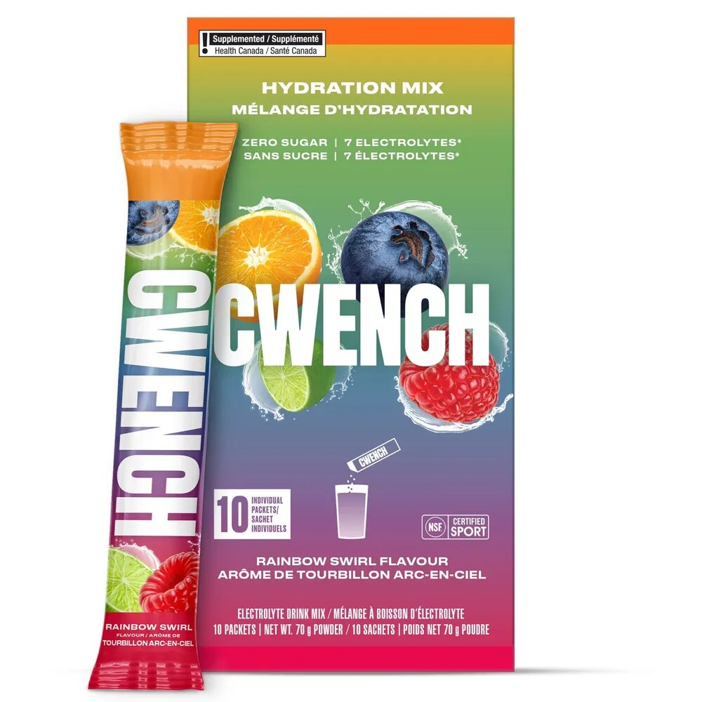 Изотоник Cwench Hydration Mix Rainbow Swirl / 10 порций мультифрукт