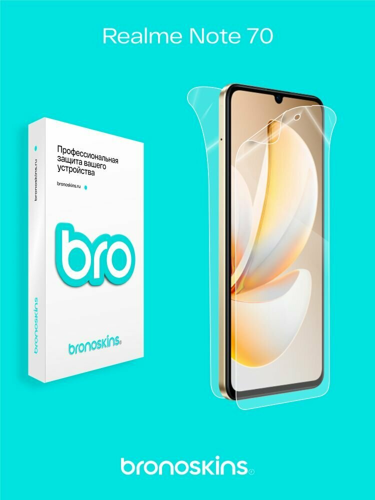 Матовая зщитная пленка CaseFriendly на экран Realme Note 70