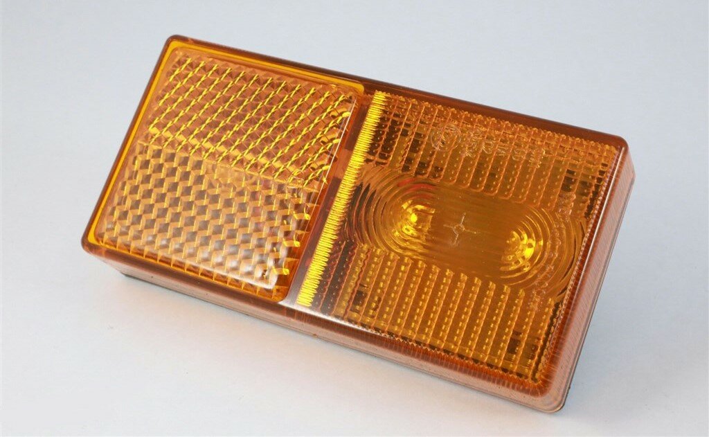 Фонарь габаритный желтый 12В Камаз/МАЗ/ГАЗ 43.3731 (No name)