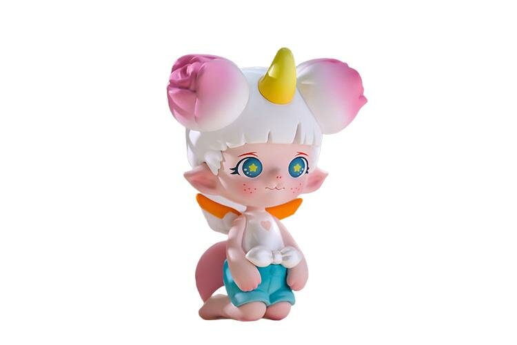POP MART ZOE Язык Цветов Коллекция Созвездий Таинственные боксы, Confirmed-Gemini (Angel) (Open)