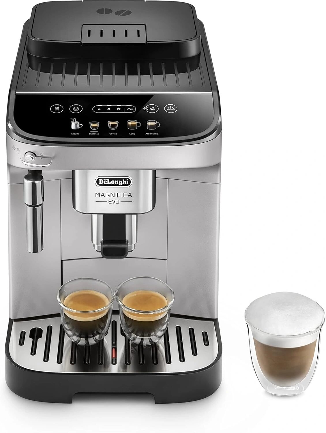 Кофемашина Delonghi Magnifica Evo ECAM292.33. SB 1450Вт сер