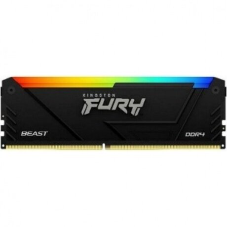 Оперативная память Kingston Fury Beast RGB RTL Gaming DDR4 DIMM 3600MHz CL18 - 16Gb KF436C18BB2A/16