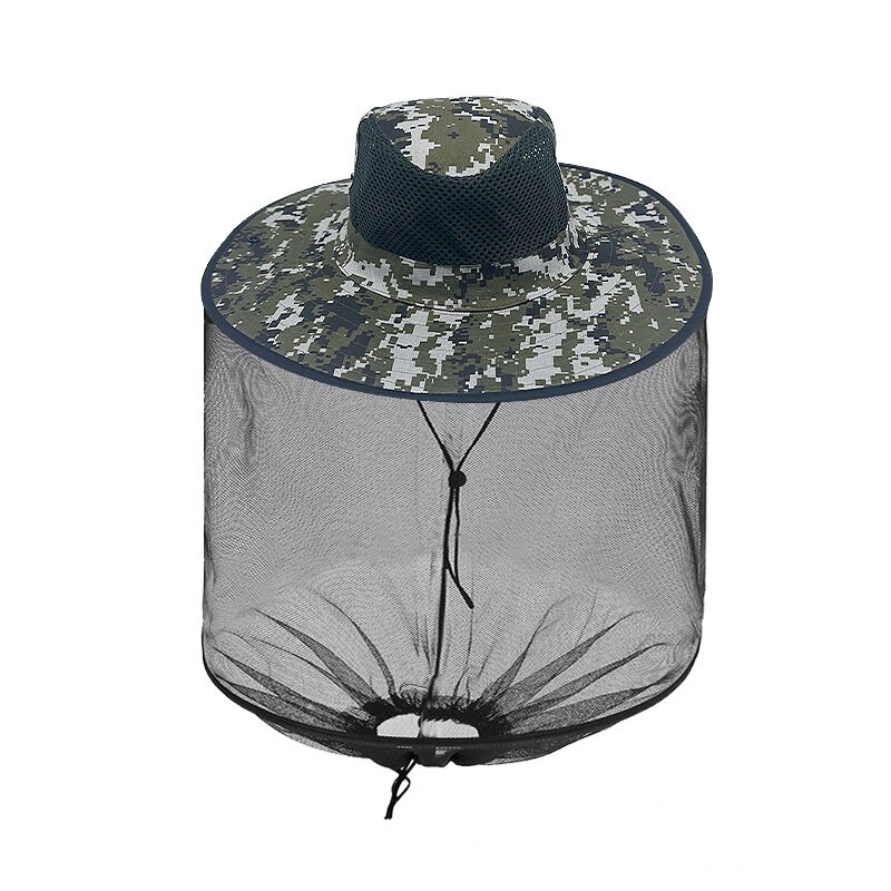 Накомарник/Антимоскитная панама с полями, d=37 см, высота сетки 50 см