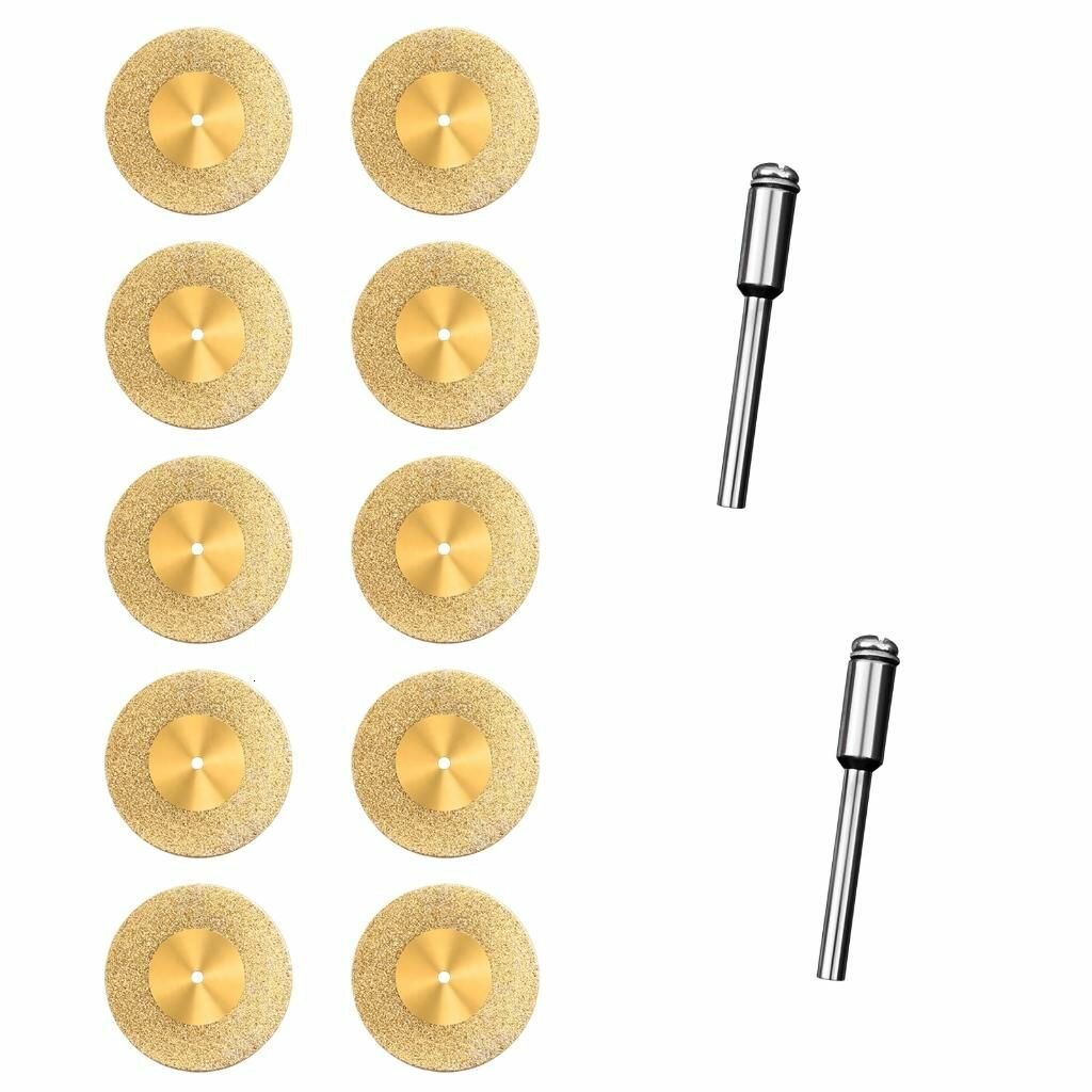 Диски отрезные для болгарки 10 шт (16-60 мм), 50mm