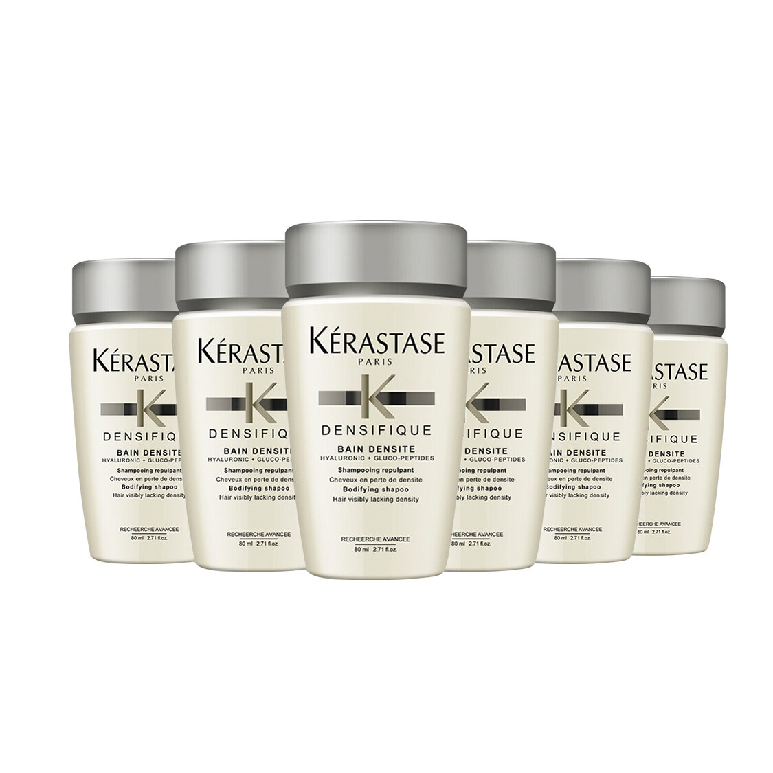 Восстанавливающий шампунь унисекс KERASTASE Platinum, 80ml*6