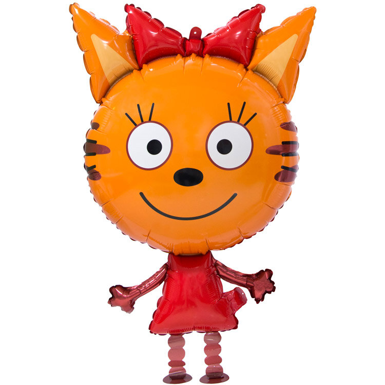 Воздушный шар из фольги. Ходячая Фигура, Три Кота, Карамелька (32'/81 см, CHN)