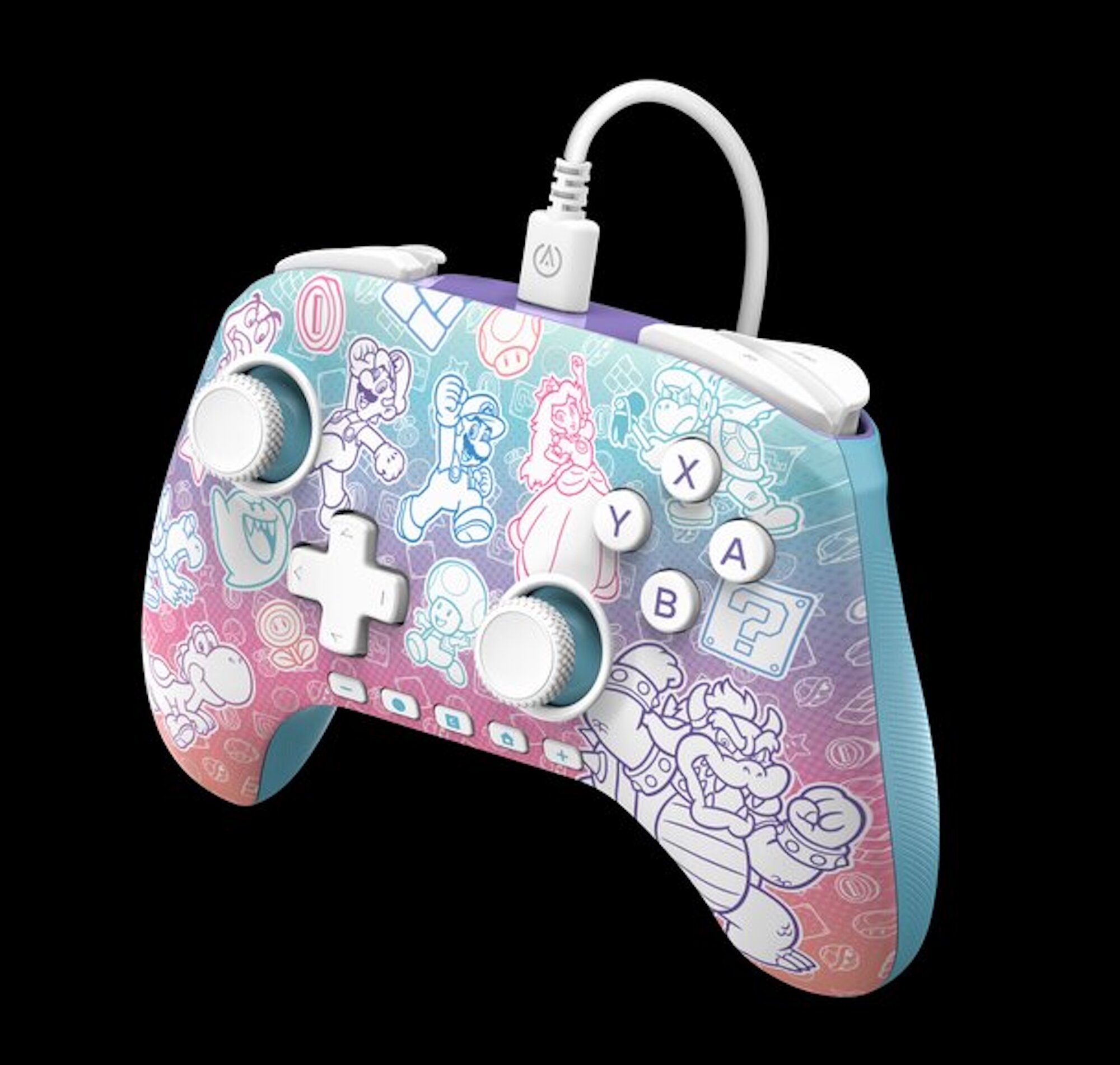 PowerA Advantage Wired Controller для Nintendo Switch 2, Mushroom Kingdom — фото 1