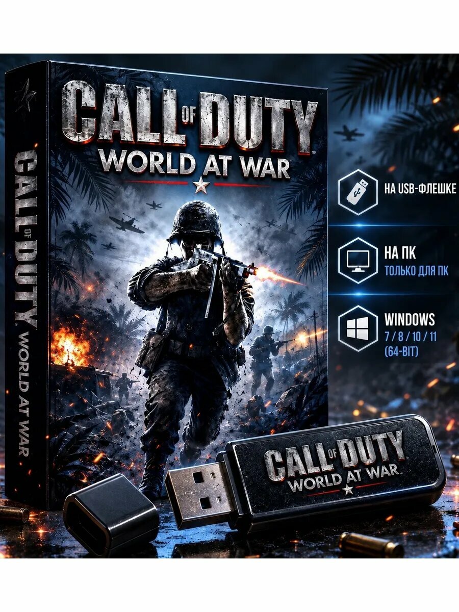Call of Duty: World at War на USB флешке для PC