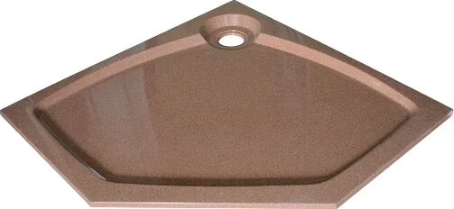 Поддон для душа GuteWetter Deluxe 90x90x2 P 90x90 см, низкий, пятиугольный, российский