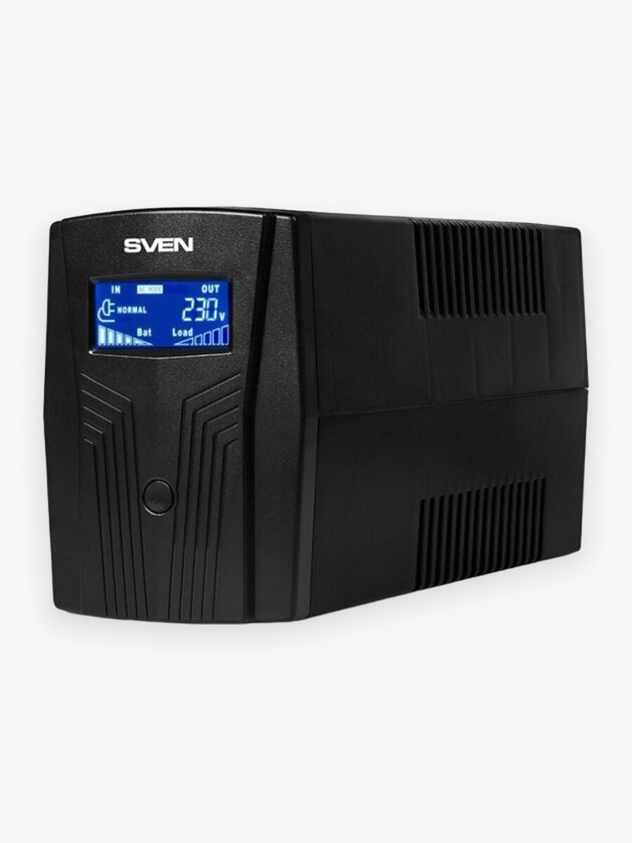Источник бесперебойного питания Sven Pro 650, line-interactive, 650VA/390W