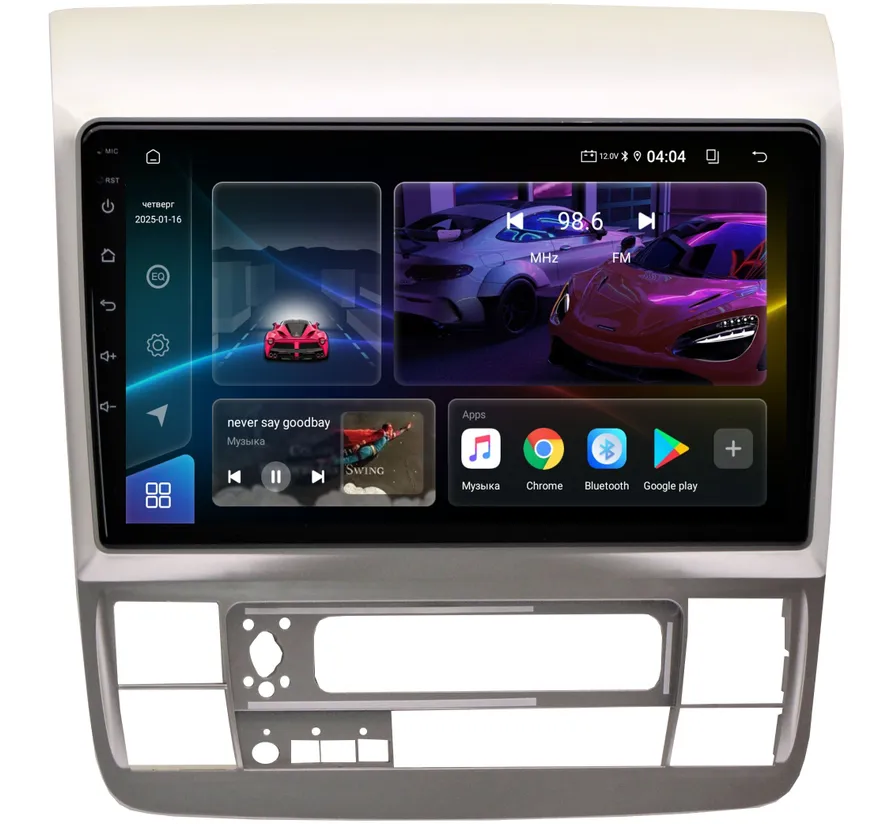 Магнитола Toyota Alphard 2000+ (8 ядер, 4/32 GB, DSP, CARPLAY/AA) Магнитола Тойота Альфард