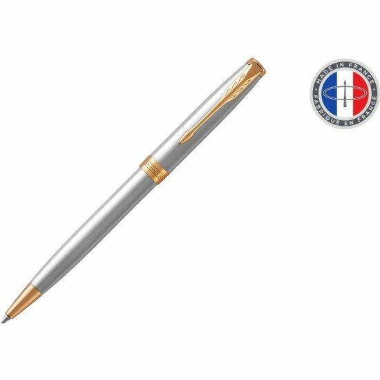 Ручка шариковая Parker Sonnet Core K527 (CW1931507) Stainless Steel GT M чернила черн. подар. кор.