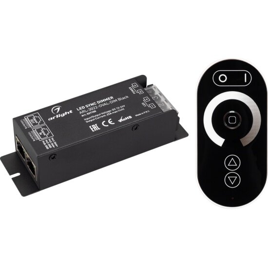 Диммер Arlight ARL-3022-Oval-Dim Black 027150