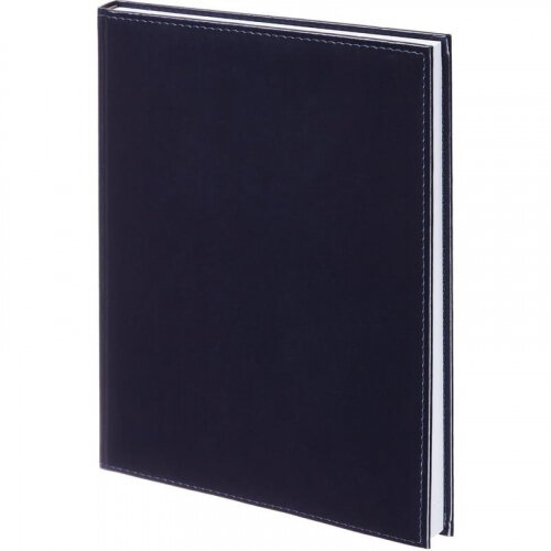 Ежедневник недатированный Attache синий, А4, 202х272 мм, 176 л, аттасне Каньон
