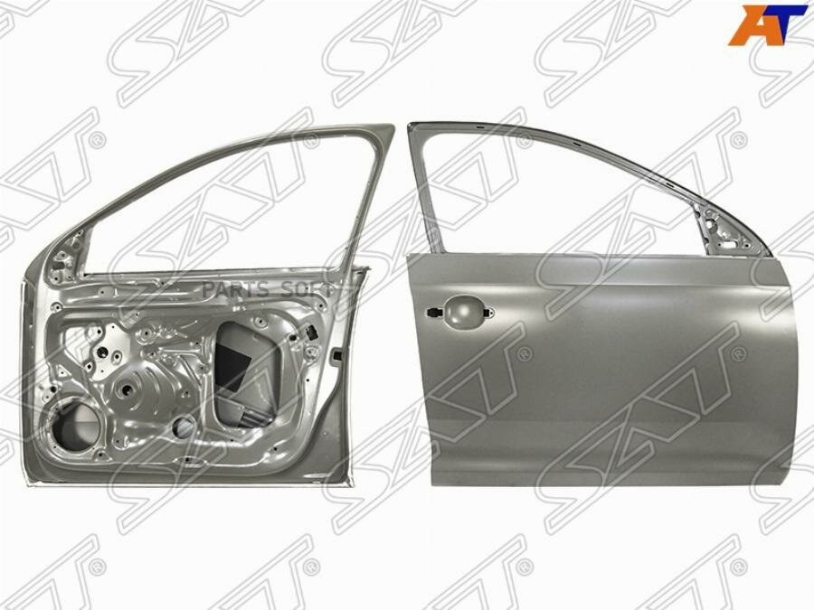 Дверь передняя Skoda Rapid 12-20 / Volkswagen Polo 20-22 (Справа) Sat арт. STSDR10401