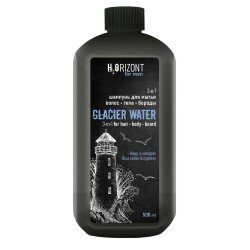 8039 3-в-1 шам. д/мытья вол.- тела – бороды GLACIAR WATЕR, 500 мл