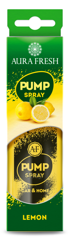 Ароматизатор аэрозольный (Lemon/Лимон) "AURA FRESH" Spray Aura Fresh арт. 23369