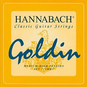 Струны для классической гитары Hannabach Goldin 725MHT 28-44