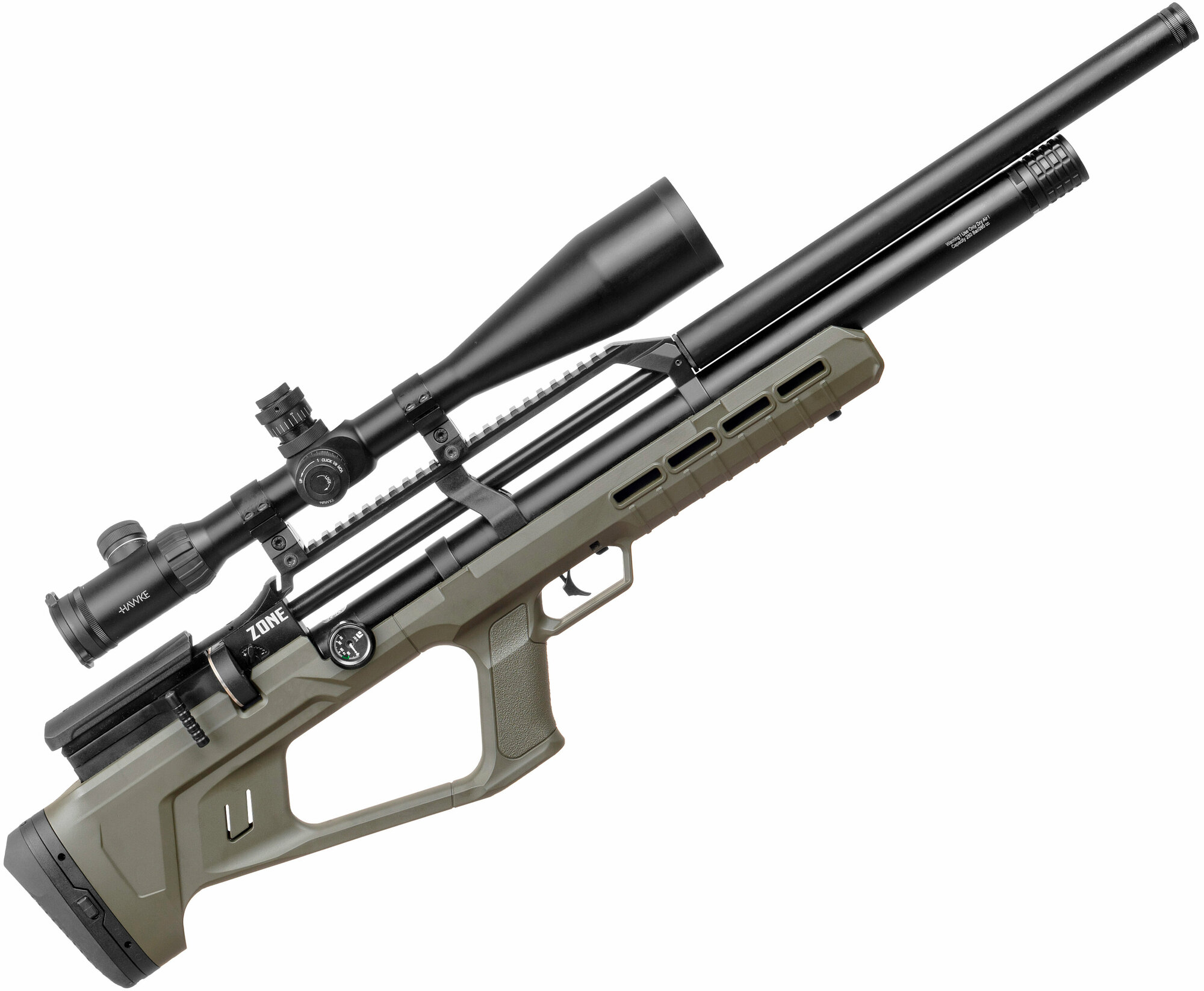 Пневматическая винтовка Reximex Zone 5.5 мм (OD Green, 3 Дж, пластик)