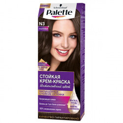 Набор из 3 штук Краска для волос PALETTE Icc N3 Каштановый