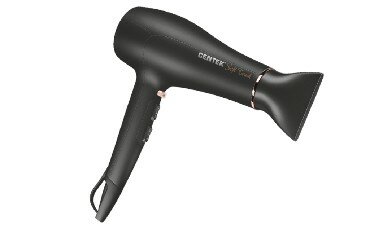 Фен CENTEK CT-2240 черный/золотой