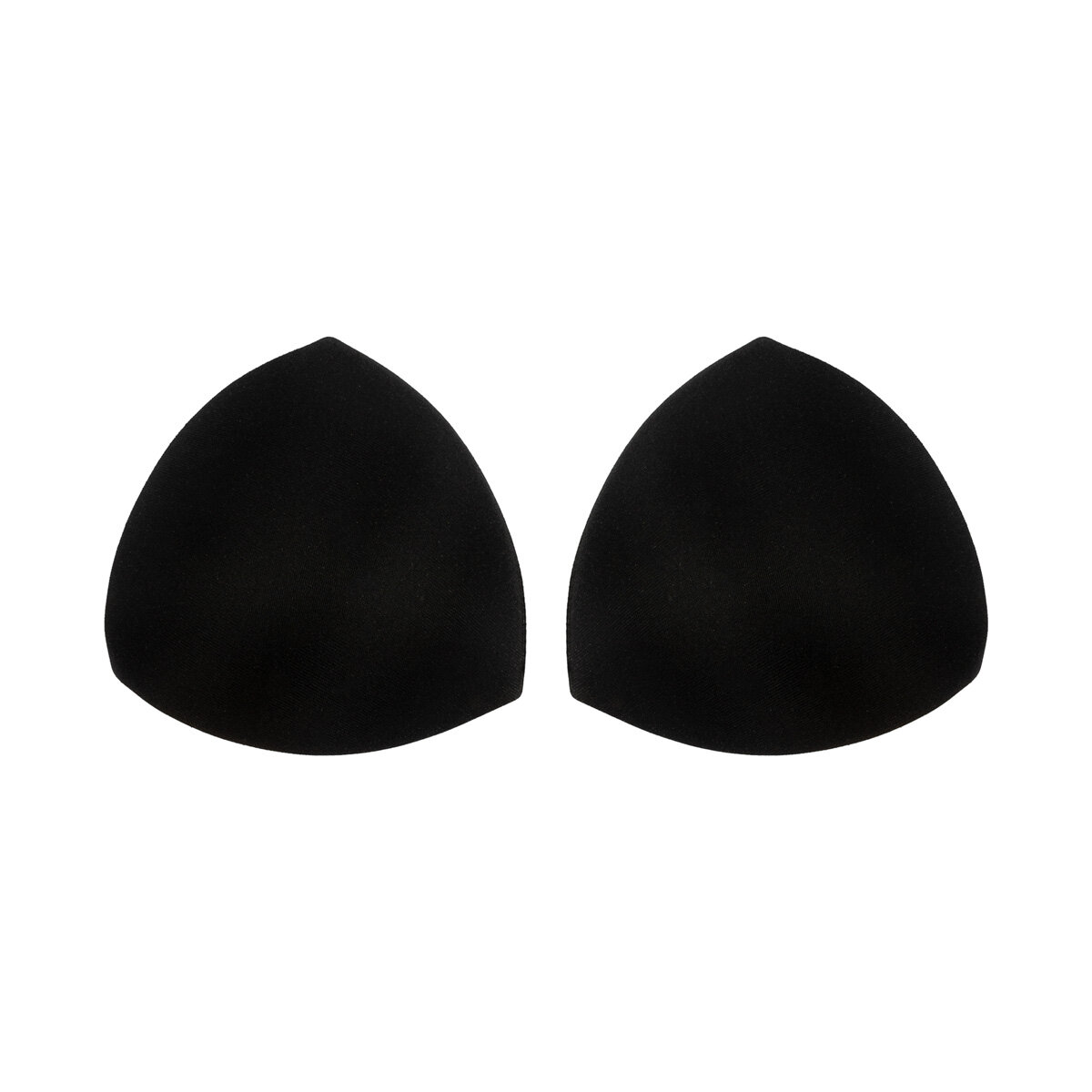 VFN2-12 Корсетные чашки треугольные размер 12 пара в пакете черные для бюстье