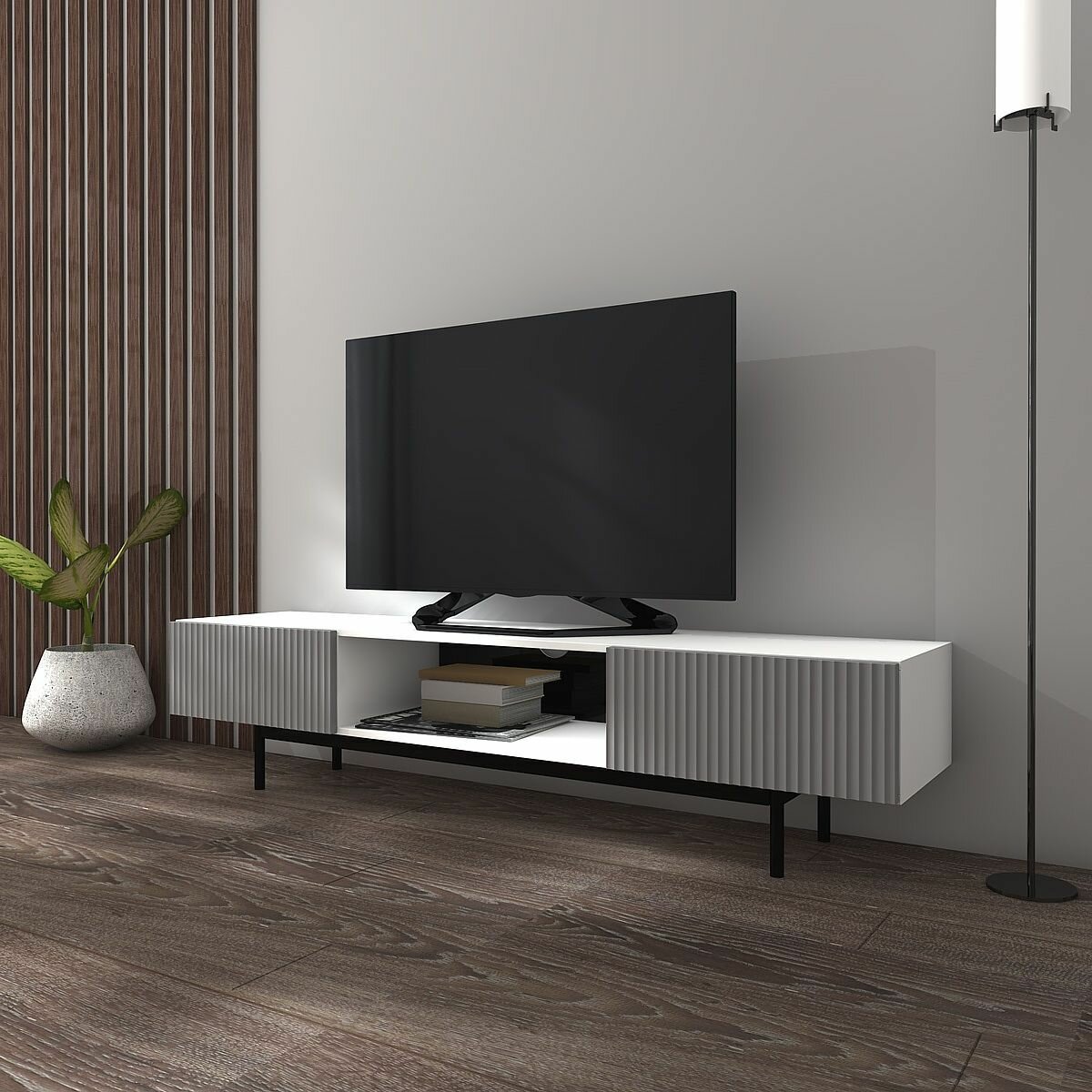 Тумба под ТВ "Модерн" ТГ-01, 180х42,5х42, NaHOUSE