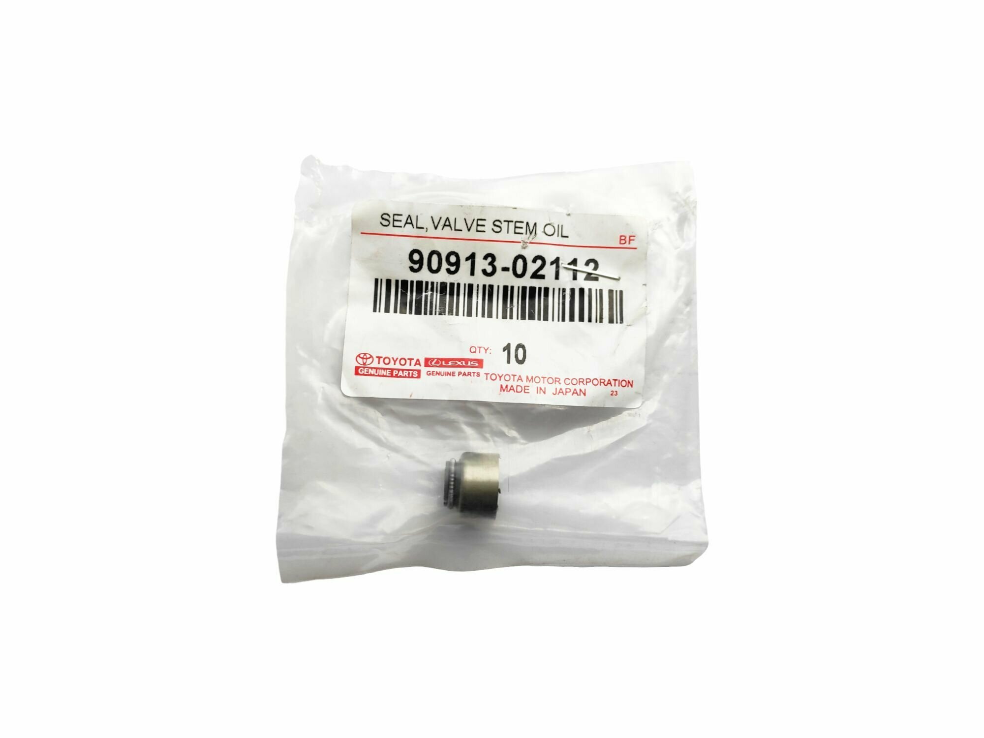Колпачок маслосъёмный, выпускной 1 шт. Toyota 9091302112 для Corolla, Camry, RAV4 / Lexus ES, GS, IS, LS, RX / Subaru / Geely и др.