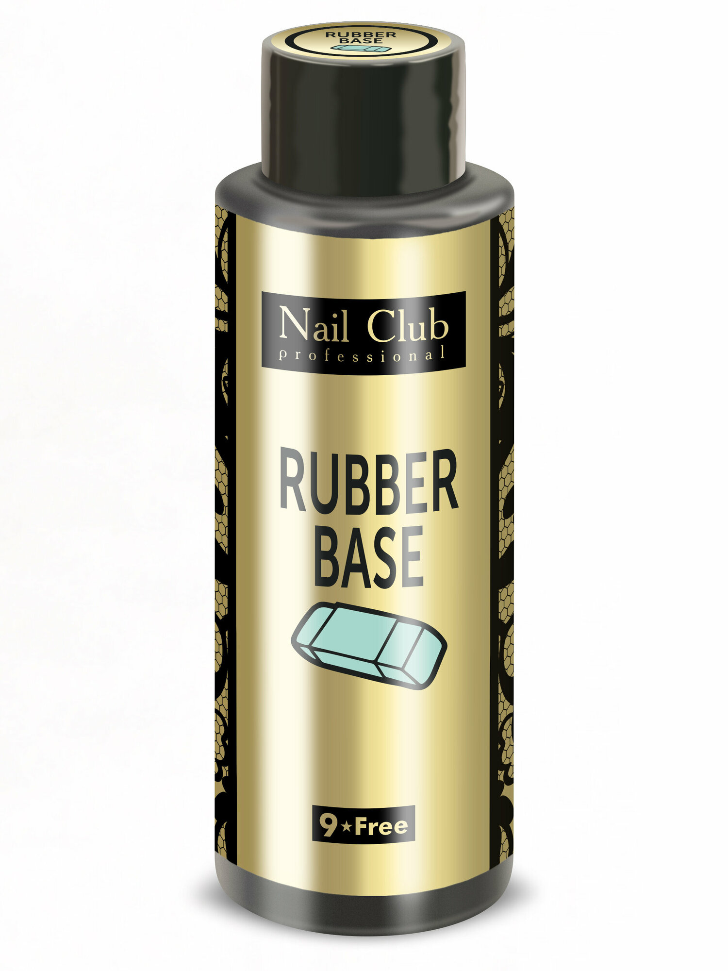 Nail Club professional Базовое покрытие для ногтей RUBBER BASE, 100 мл/1 шт.
