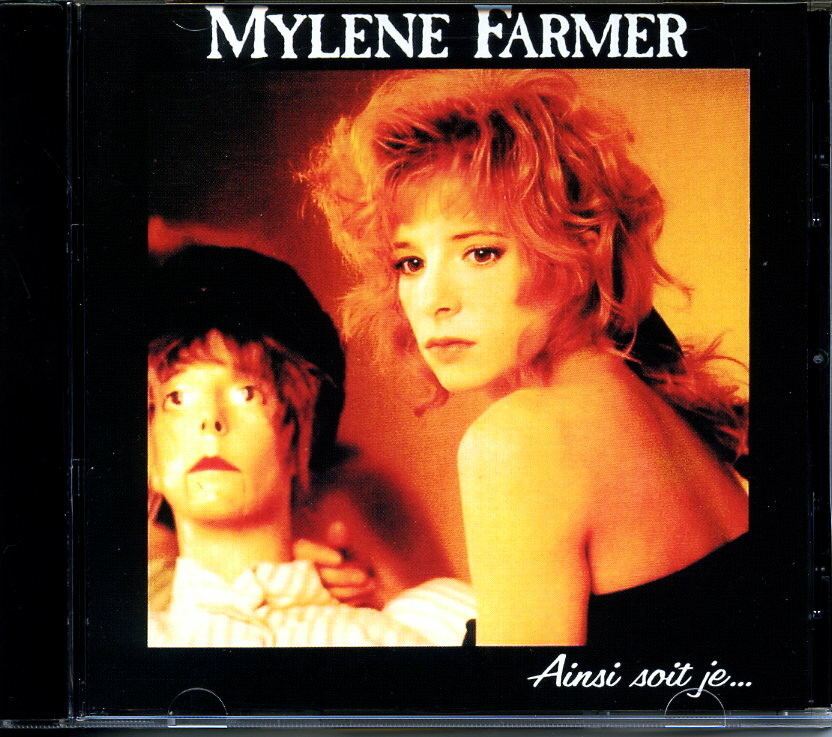 Музыкальный компакт диск Mylene Farmer - Ainsi soit je. 1988 г (производство Россия)