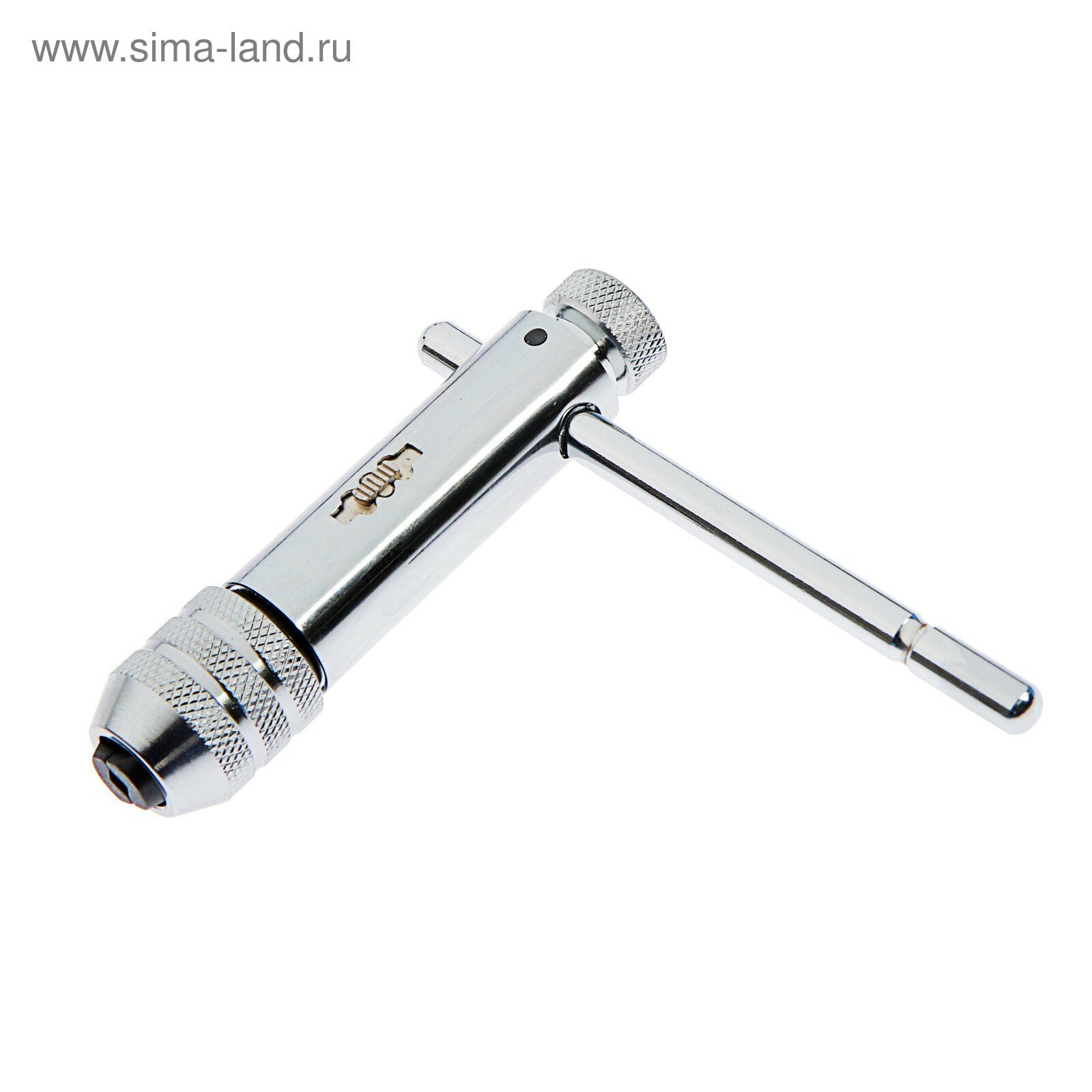 Метчикодержатель с трещоткой тундра, Т-образный, хромированный, М5 - М12
