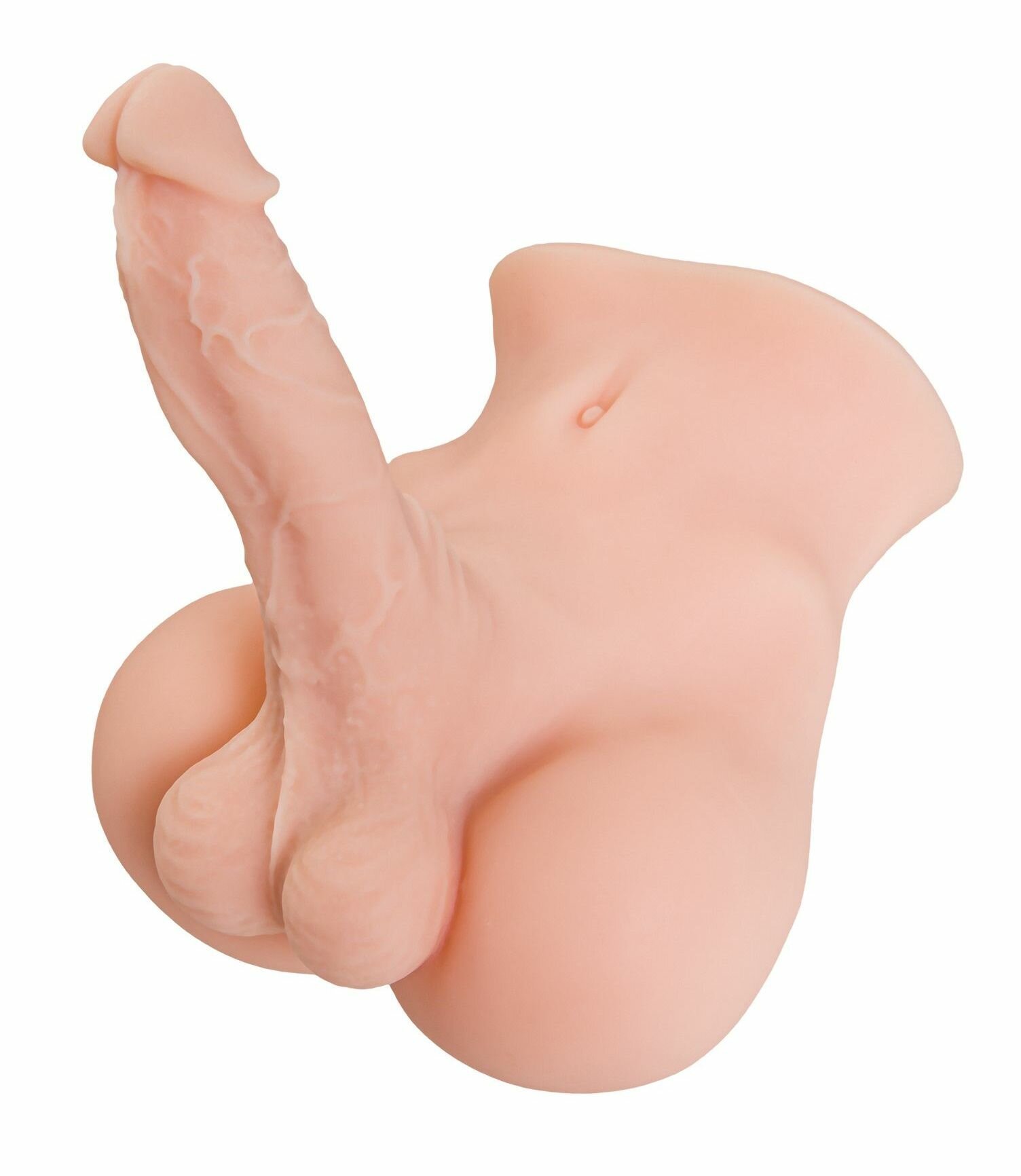 Мастурбатор с фаллосом Manuel, телесный, термопластичный эластомер (TPE), Мужской, Секс-товары для мужчин
