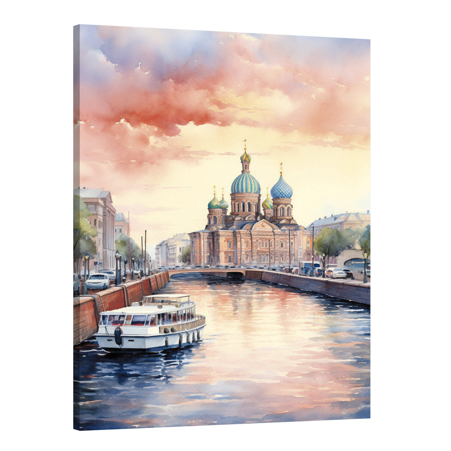 Интерьерная картина 50х70 "Питерский аромат"