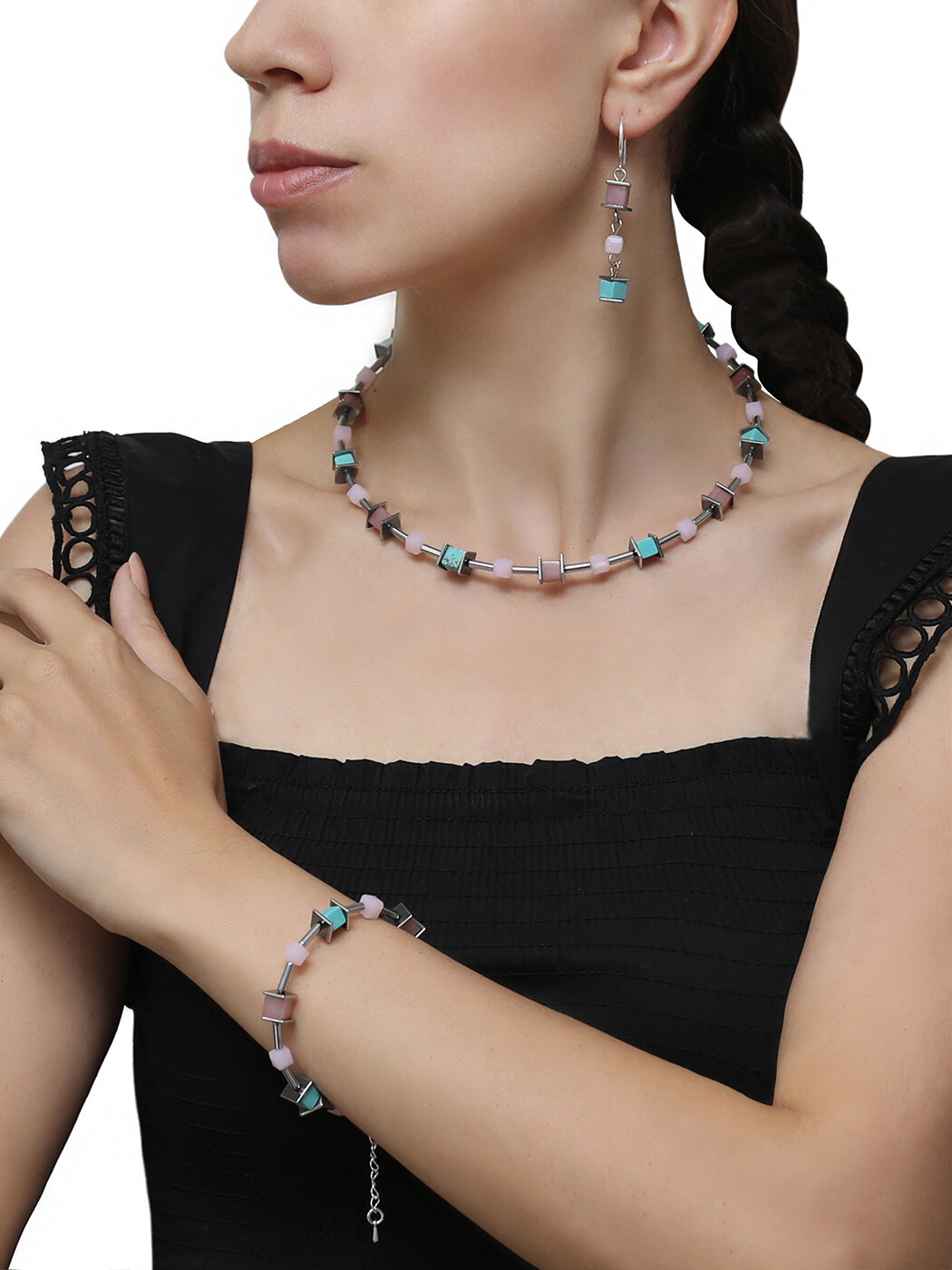 Колье, муранское стекло