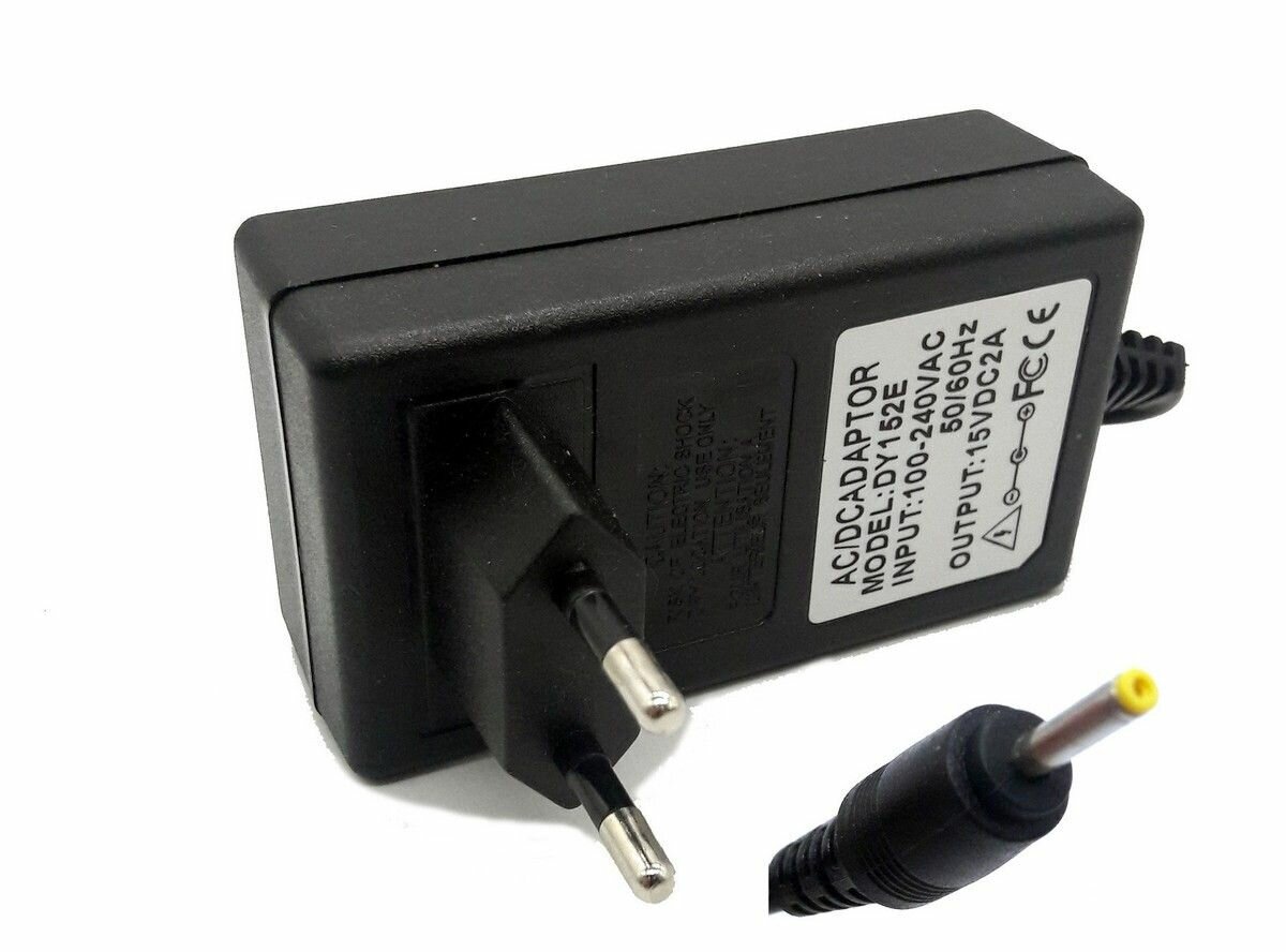 Блок питания 15V 2A разъем 2.5x0.7 мм