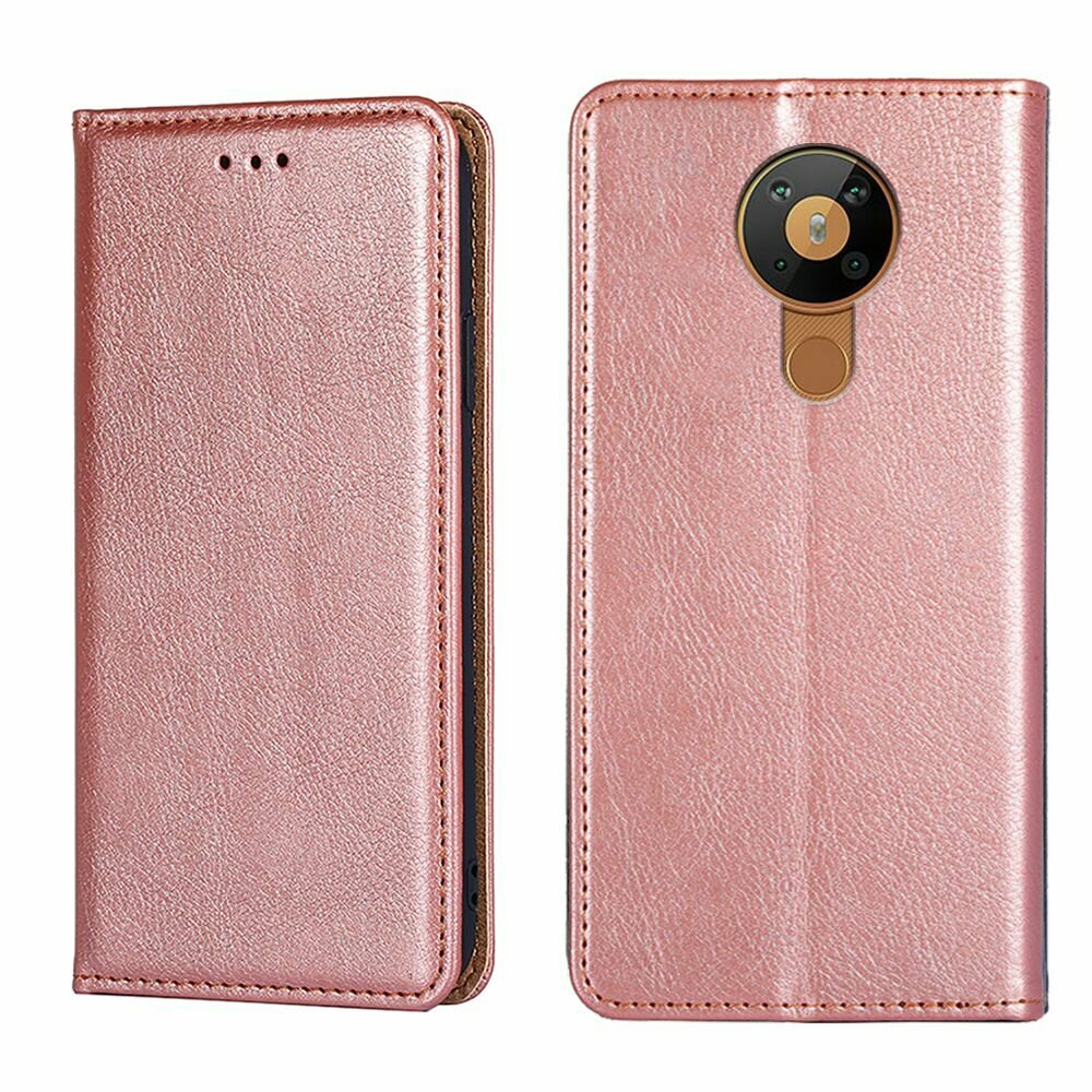 Чехол-книжка MyPads для Nokia 5.3 / Нокиа 5.3,(розовый)