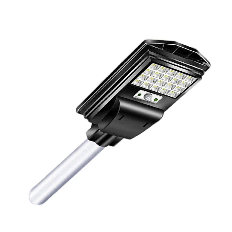 Фонарь на солнечной батарее с кронштейном 200W с датчиком движения