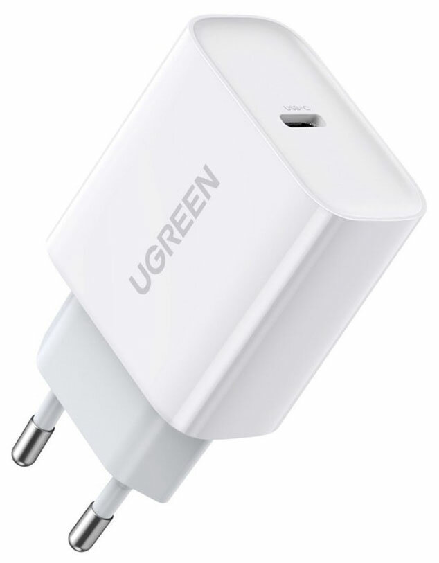 Сетевое з/у Ugreen USB C 20W PD (60450) белый