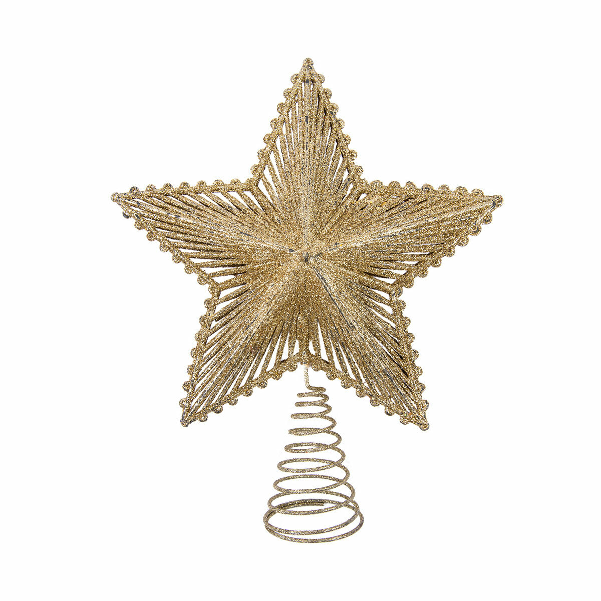 SNOWEEKON SNW-L093-JD57 Верхушка на ёлку 22x20 см, звезда, 1 шт стильное украшение для ёлки
