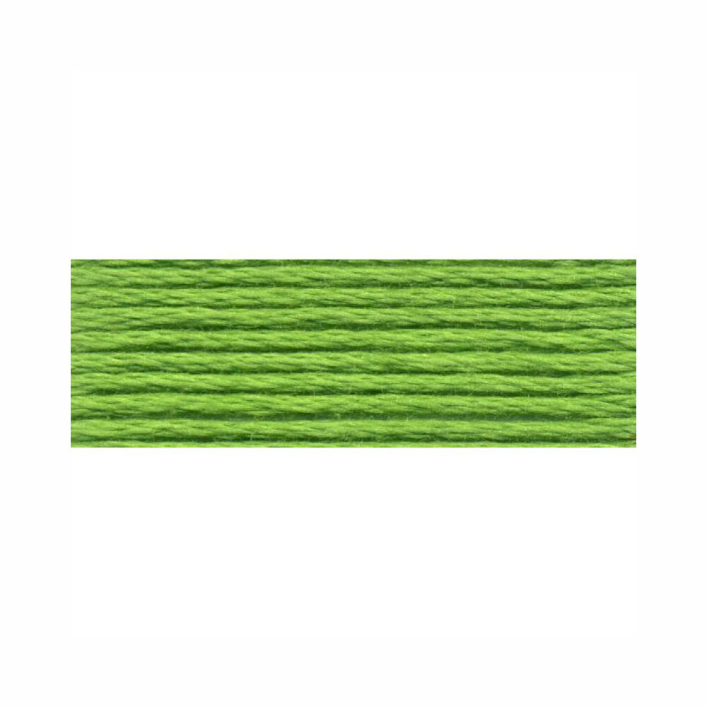 Мулине "DMC" 100% хлопок 8 м №0704 св. зеленый